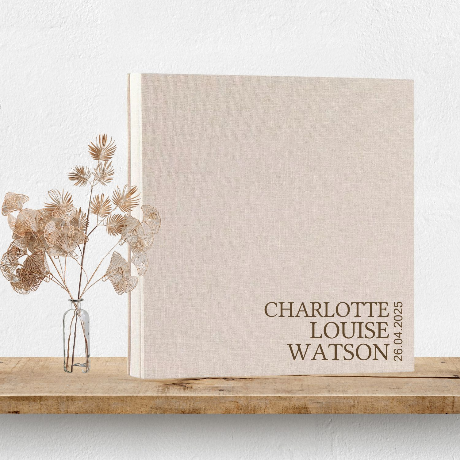 Personalised Baby Gift Photo Album - Design 6
