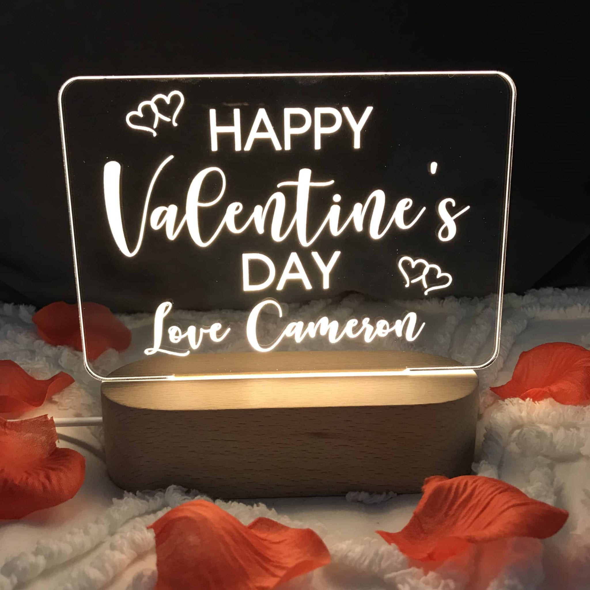 Personalised Love Lights - Heart Design
